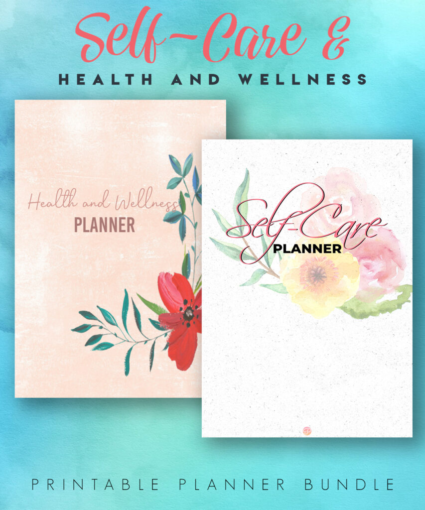 Self-Care & Health and Wellness Bundle + Holiday Planner - Tickled ...